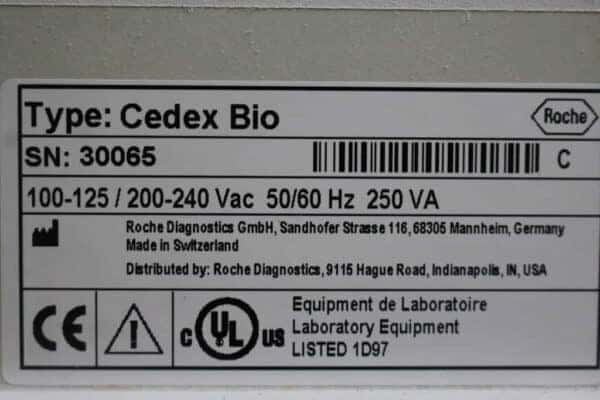 Roche Cedex Bio Bioproces Analysator - LabMakelaar Benelux