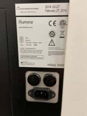 Illumina HiSeq 2500 Sequencing System with cBot Flow Cell Prep System ...