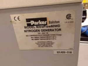 Parker NitroFlow60WD Stikstof Generator - LabMakelaar Benelux