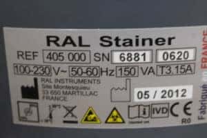 RAL Diagnostics RAL Stainer Geautomatiseerd Kleursysteem - LabMakelaar ...