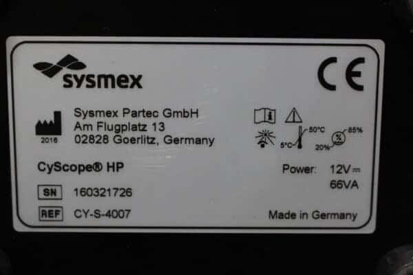 Sysmex Partec CyScope HP Binoculaire Fluorescentie Microscoop ...
