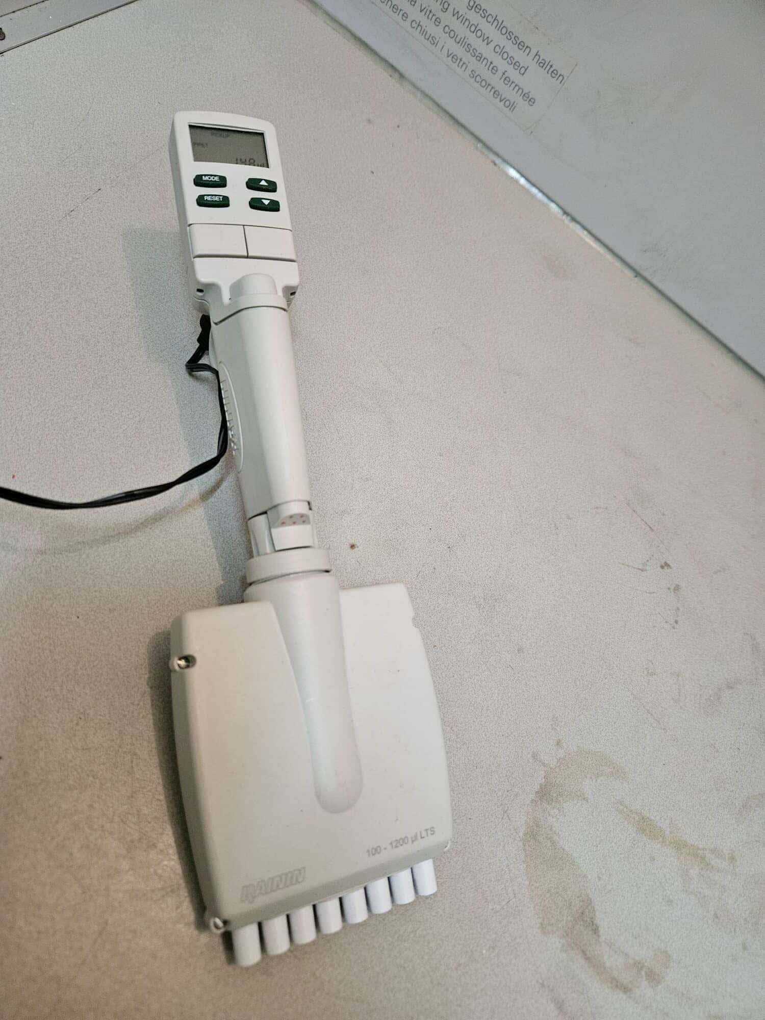 Rainin 100 - 1200 µl LTS Multipipet - LabMakelaar Benelux