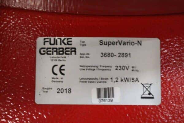 Funke Gerber Super Vario N Centrifuge - LabMakelaar Benelux