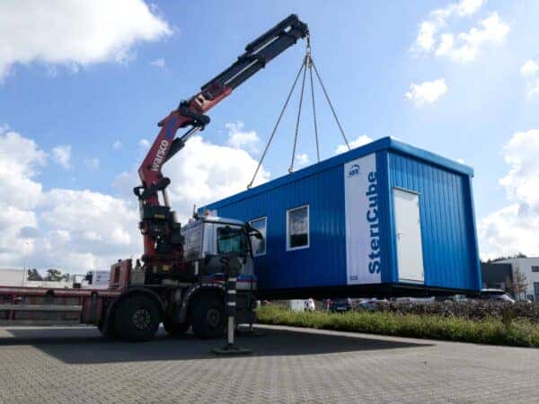 SteriCube One Mobiele Cleanroom Unit voor Buiten - LabMakelaar Benelux