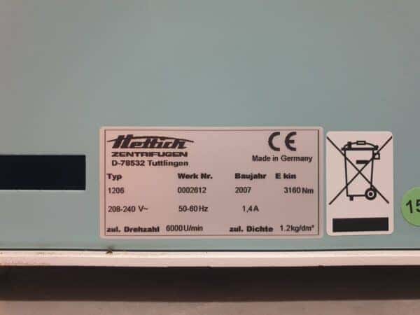 Hettich Rotofix 32A Centrifuge - LabMakelaar Benelux